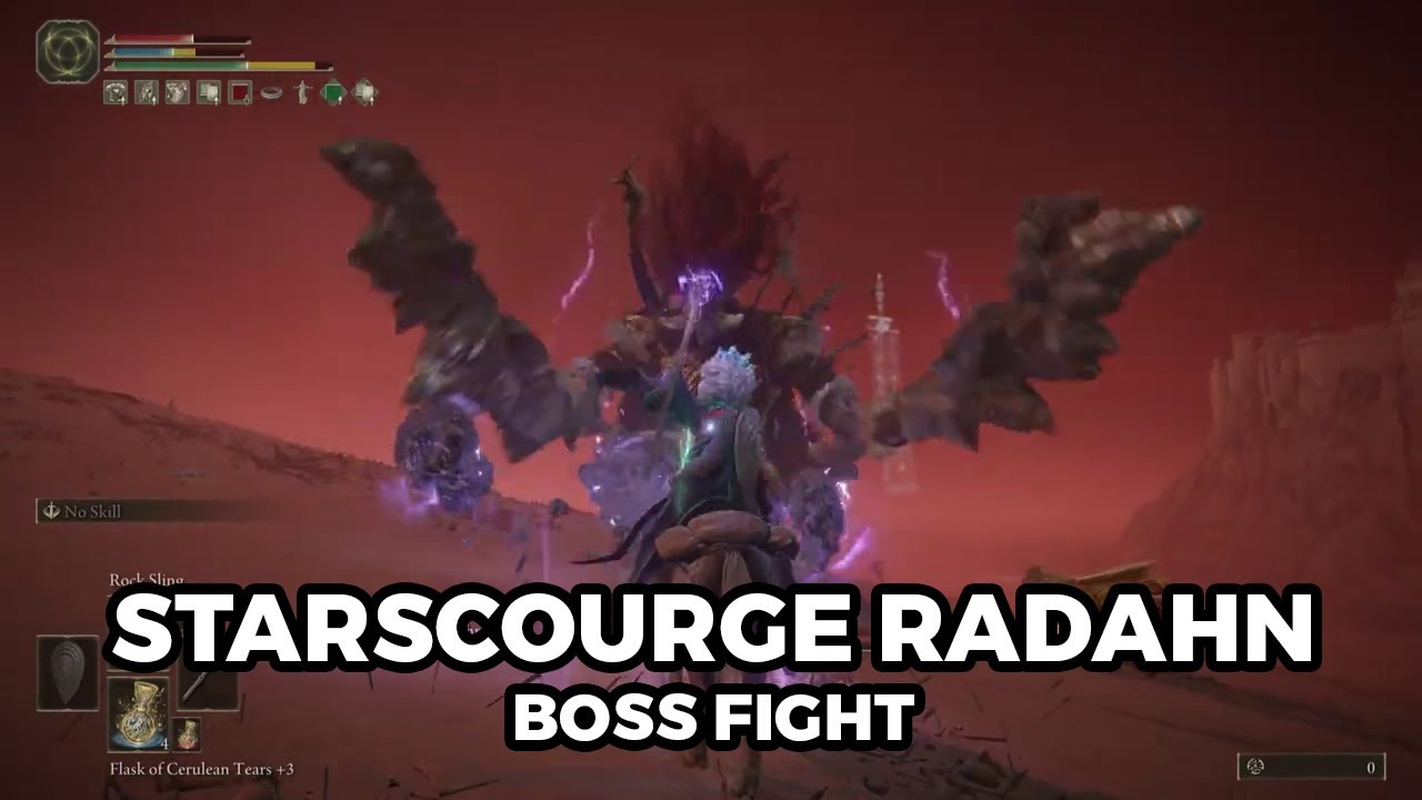Elden Ring - Starscourge Radahn Boss Fight (Dex/Int Build) - YouTube