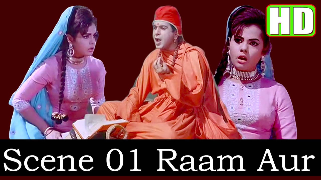 Dilip Kumar And Mumtaz (HD) - Scene 01 From- Ram Aur Shyam - 1967 ...