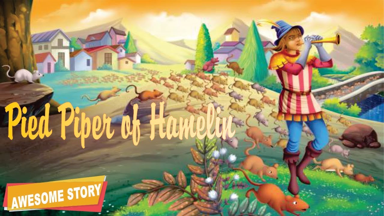 Pied Piper of Hamelin | Fairy Tales | English Stories | Kids Stories ...