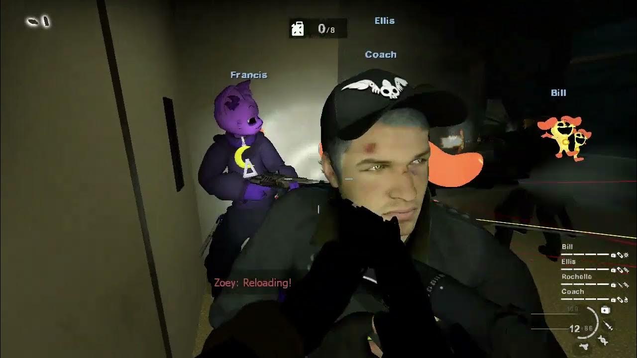 Left 4 Dead 2: cold Center chapter final 4 (8 survivors) - YouTube