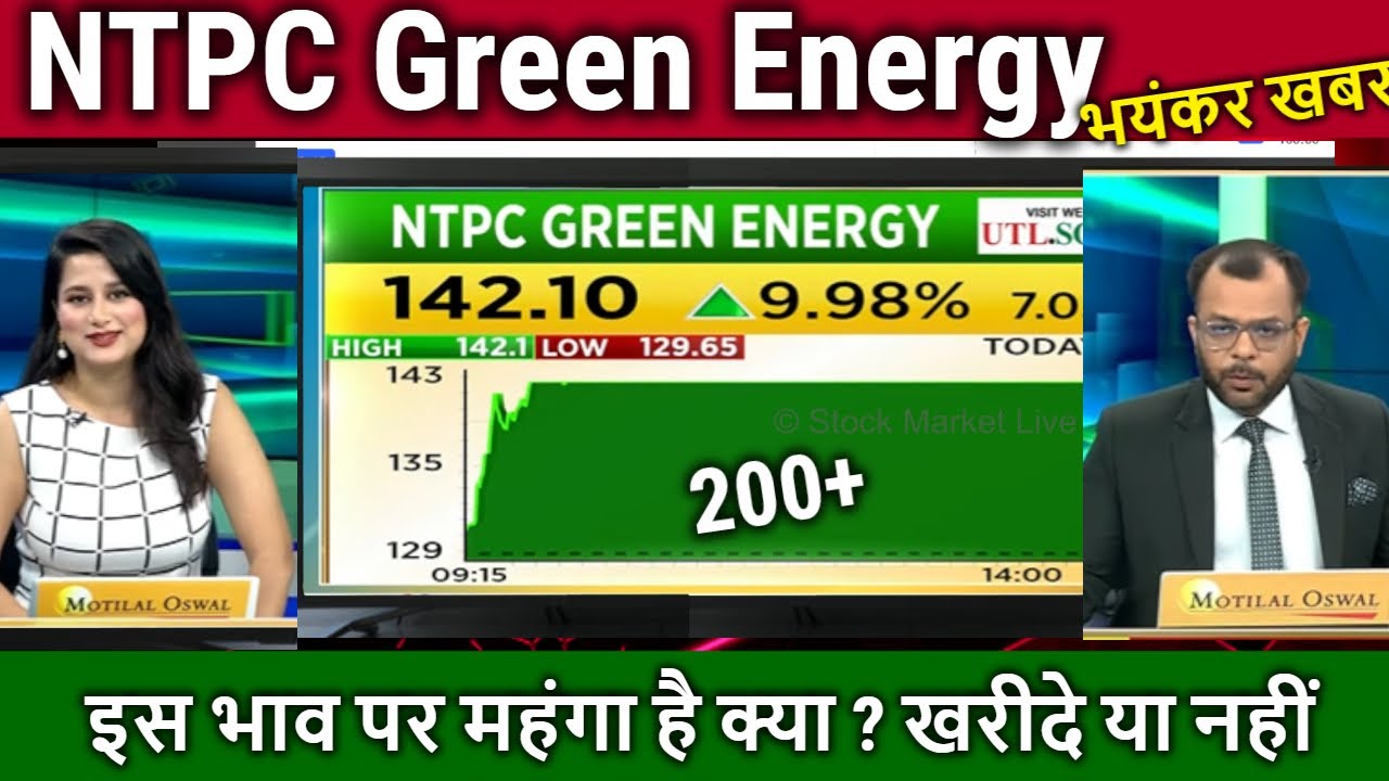 NTPC Green energy buy for long term investment ?,ntpc green share price ...