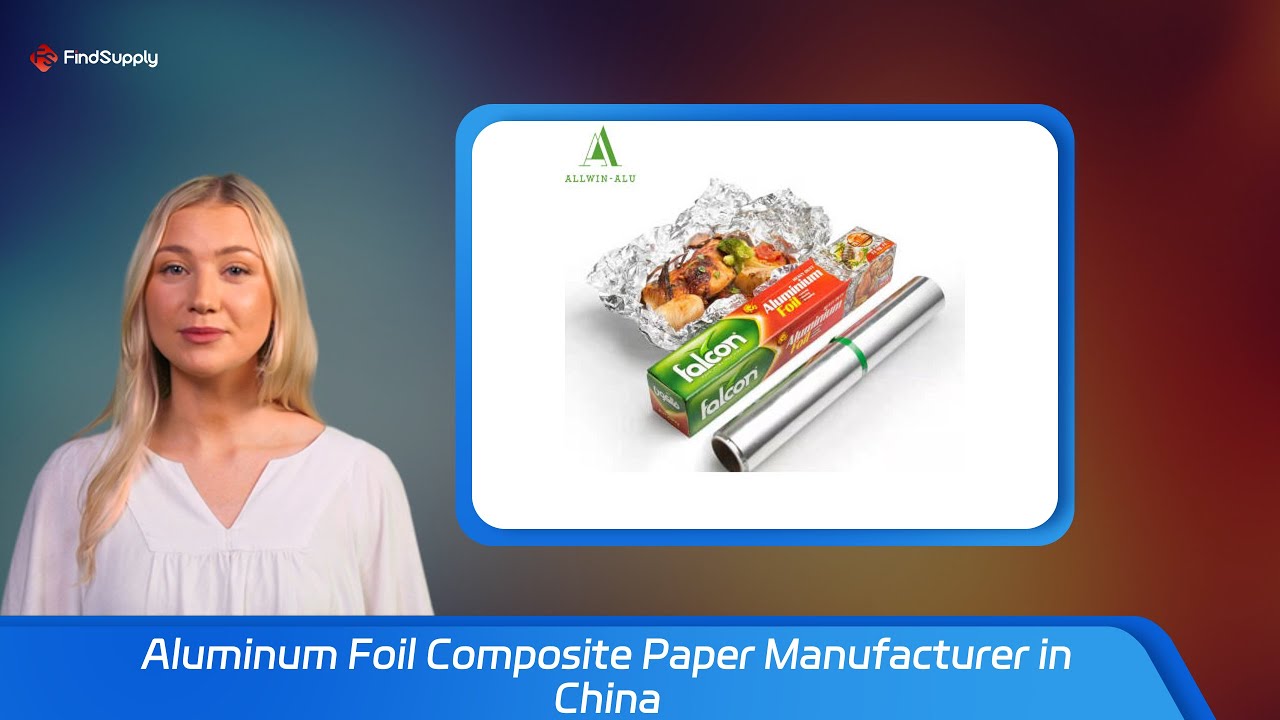 Aluminum Foil Composite Paper Manufacturer in China - YouTube