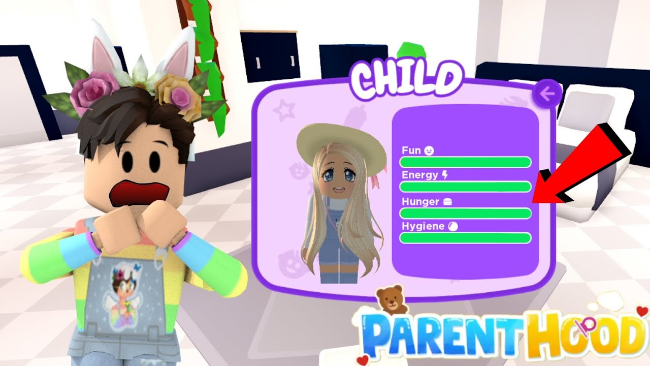 🔼COMO SUBIRLE TODAS LAS NECESIDADES A TU BEBE EN PARENTHOOD!👶🏻 - ROBLOX ...