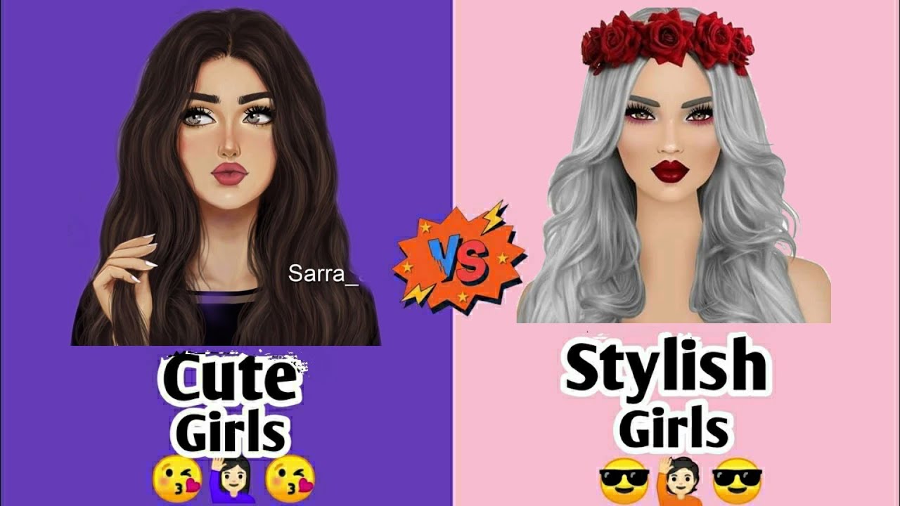 Cute Girls vs Stylish Girls 👩🥰🙋🏼‍♀️🤩 | - YouTube