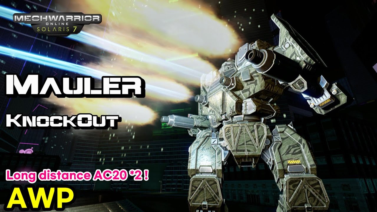 Mauler Knockout Build | Mechwarrior Online - YouTube