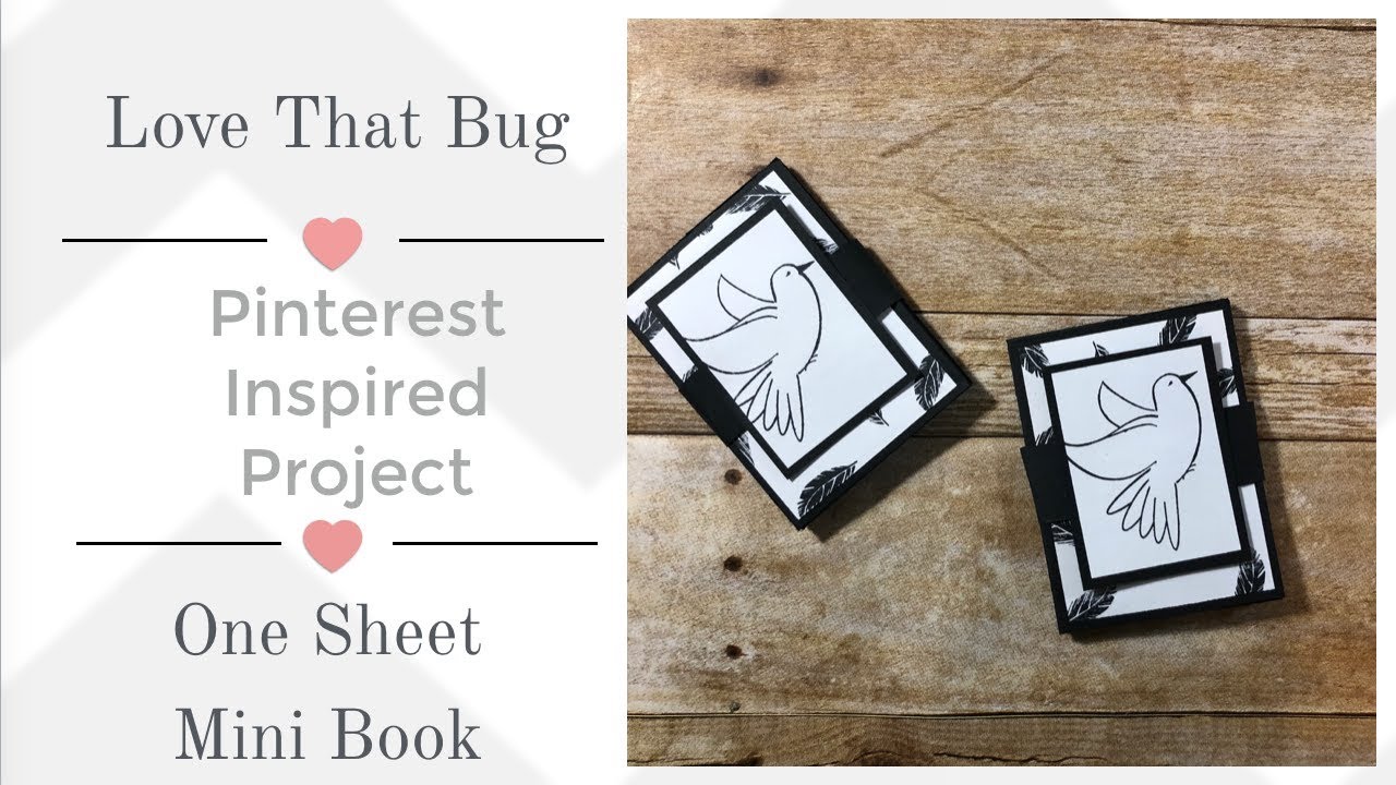 One Sheet Mini Book - YouTube