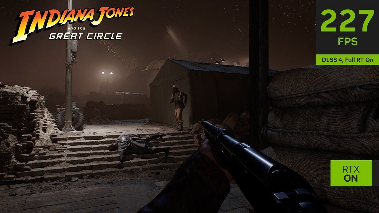 Indiana Jones and the Great Circle | Dlss4 + Path Tracing + MFG X4, RTX ...