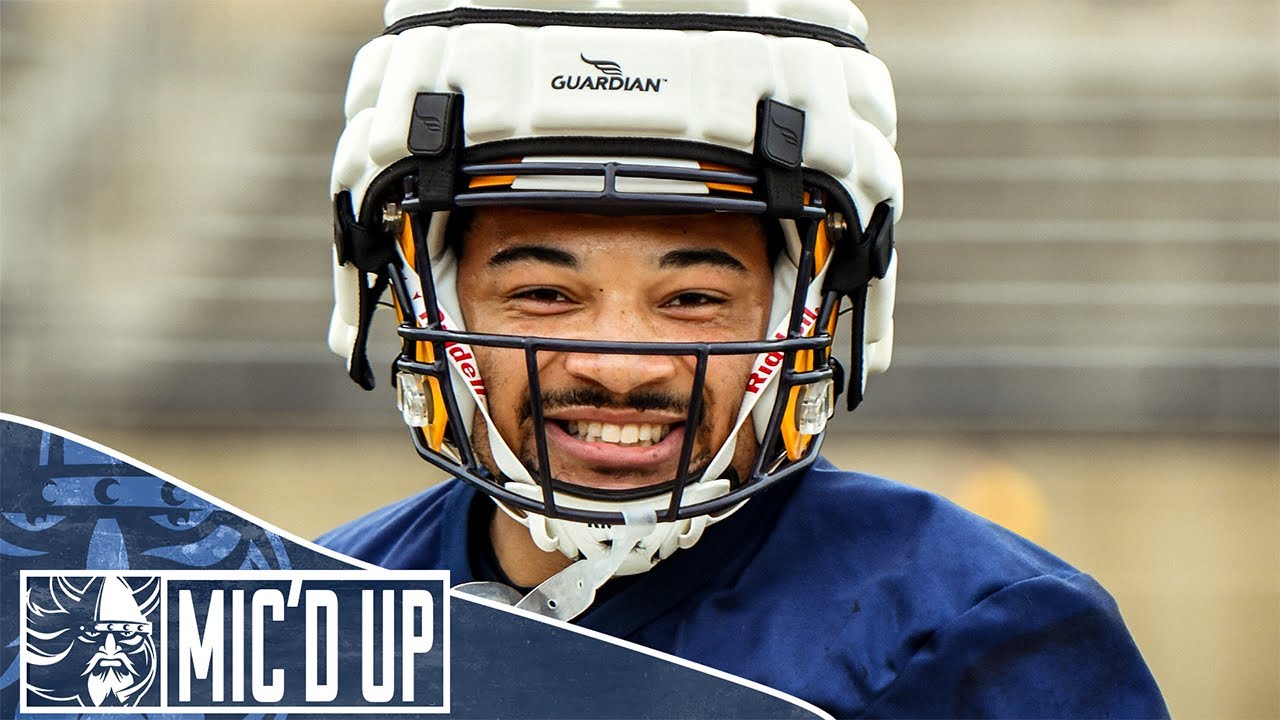 Jayvian Farr Mic'd Up | Augustana Vikings Football 2024 - YouTube