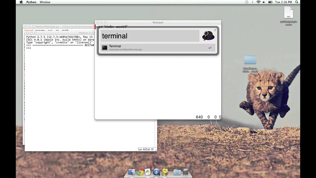 A notepad program written in Python and Pygame PART 2 - YouTube
