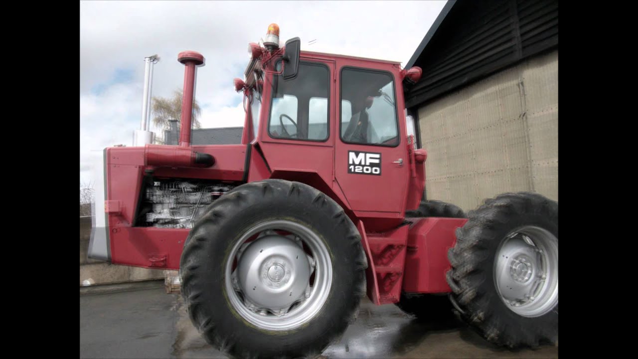 massey ferguson 1200 turbo - YouTube
