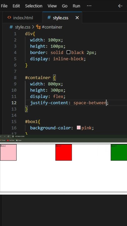 Day 28 : What is justify item and align item in HTML Code. - YouTube