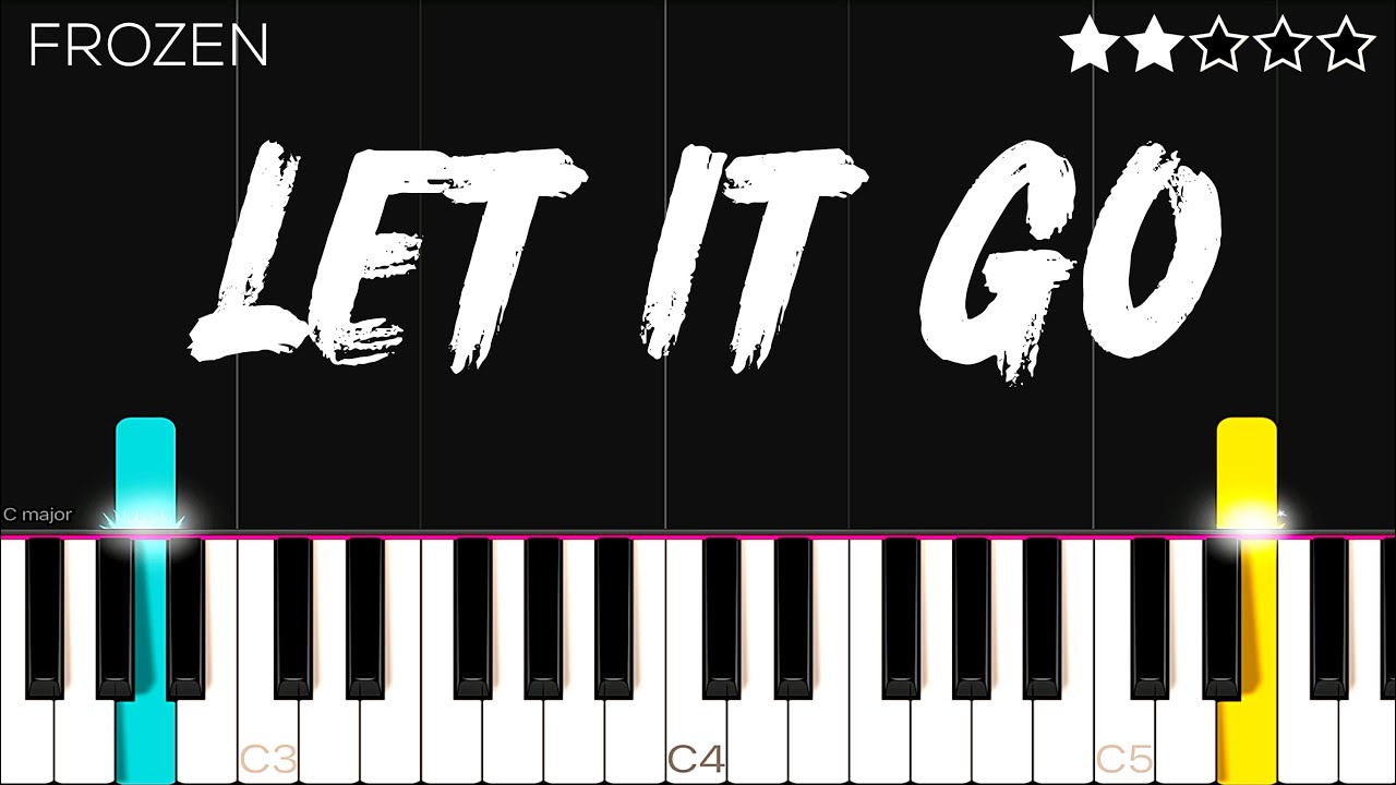 Let It Go (Frozen) | EASY Piano Tutorial - YouTube