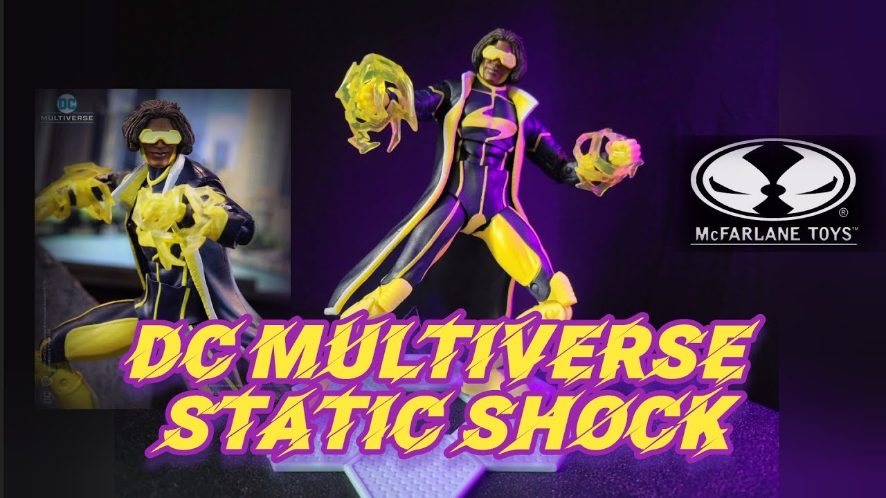 DC Multiverse STATIC SHOCK (UNBOXING) - YouTube