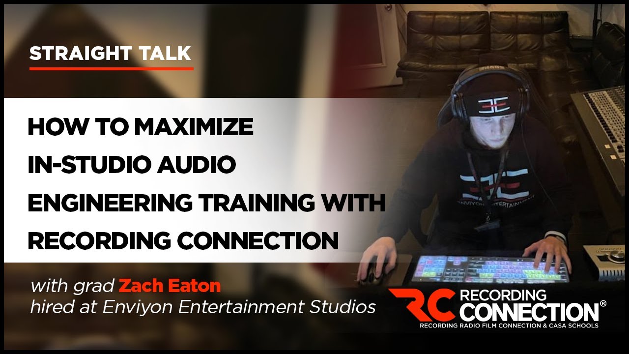 Audio Engineering Training: How to Make the Most of Recording ...