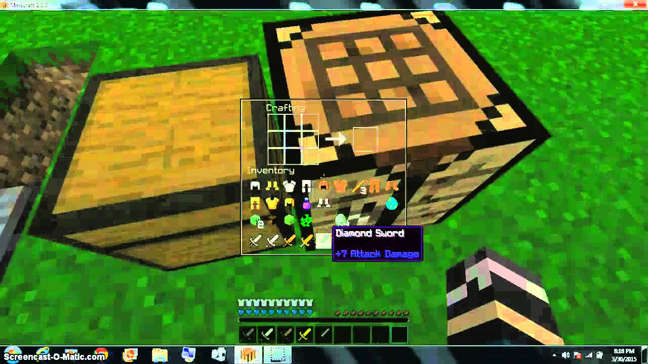 Minecraft EMERALD TOOLS texturepack Showcase - YouTube