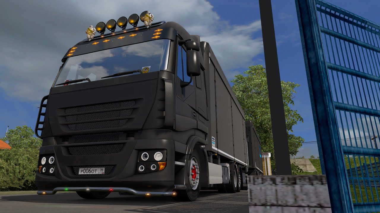 ETS2 Iveco Stralis autotreno - euro truck simulator 2 - Italia gameplay ...