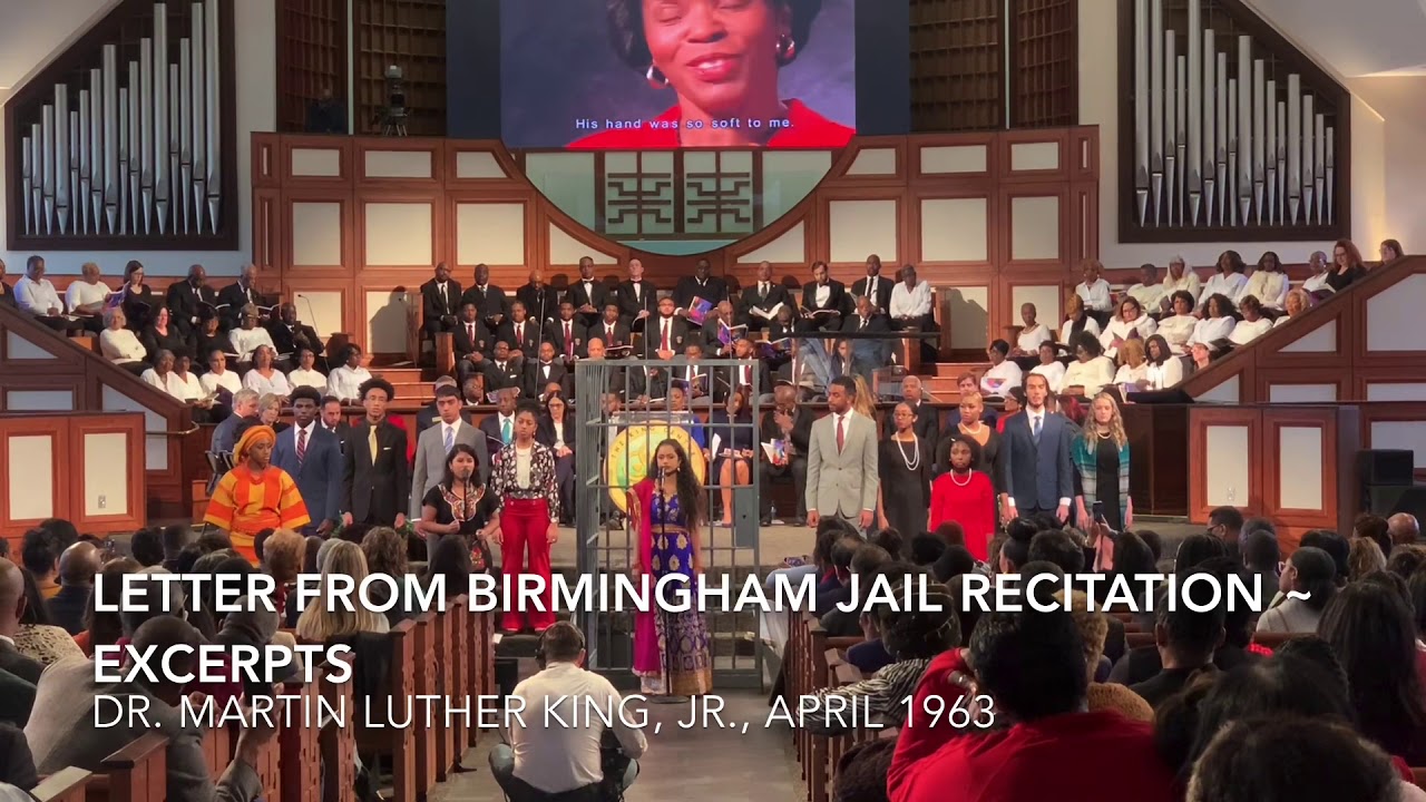 “Letter from Birmingham Jail” by Dr. Martin Luther King, Jr. (Excerpts ...