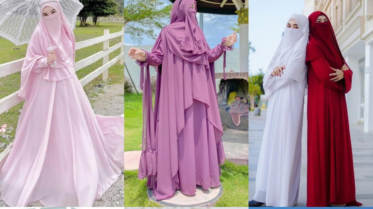 Letest Beautiful Hijaab/Nikab Dresses😍💖💞/Beautiful Hijaab Dresses ...