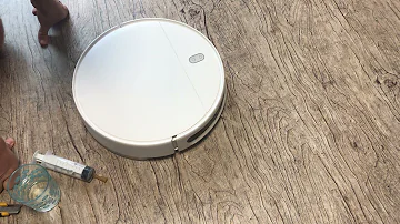 Робот пылесос Xiaomi говорит недостаточно воды если контейнер забит ...