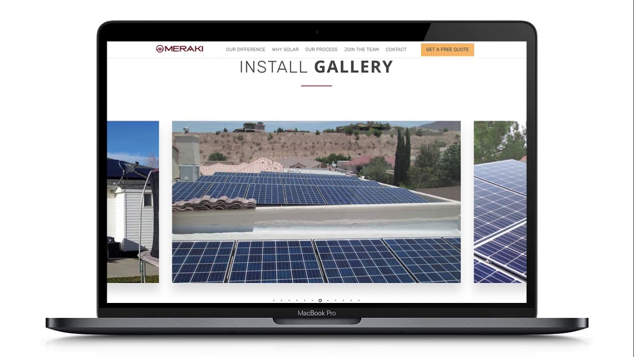 Meraki Solar Website - YouTube