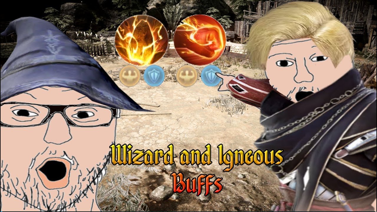 Black Desert Mobile - Wizard & Igneous New Buffs - Testing in Arena ...