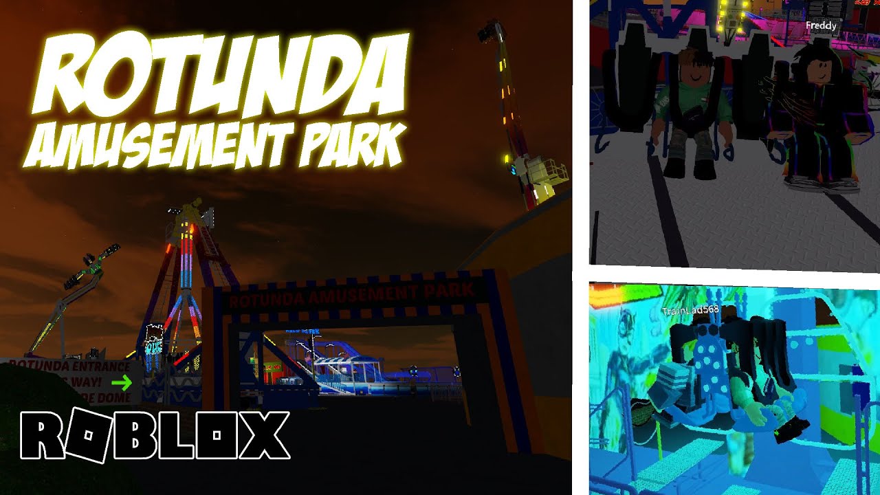 Rotunda Amusement Park (NEW) | ROBLOX RP - YouTube