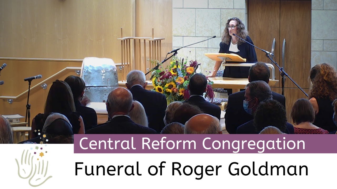 Funeral of Roger Goldman - YouTube