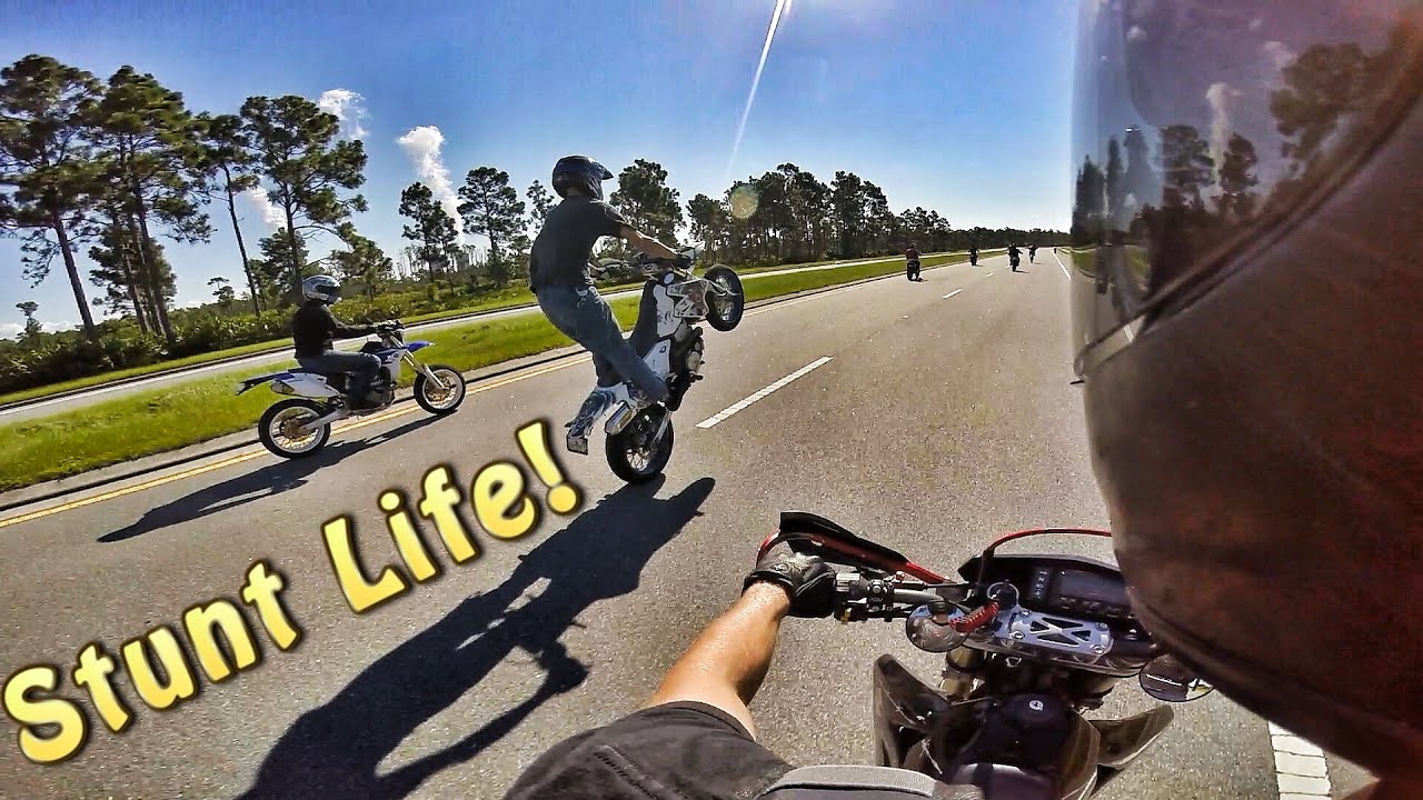 Supermoto Sunday | Stunt Riders!! - YouTube