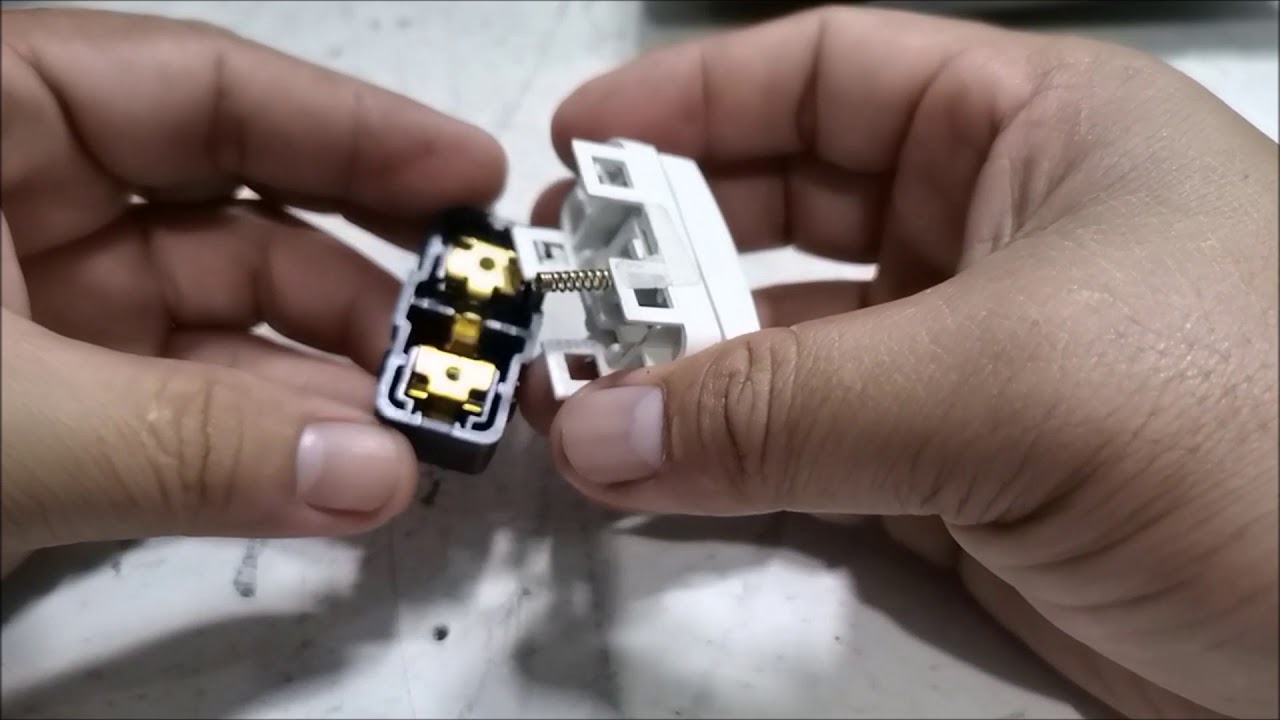 Anatomy and Repair of SPST Switch - YouTube