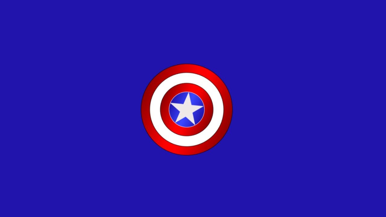 How To Create Captain America Shield Using HTML and Pure CSS - YouTube