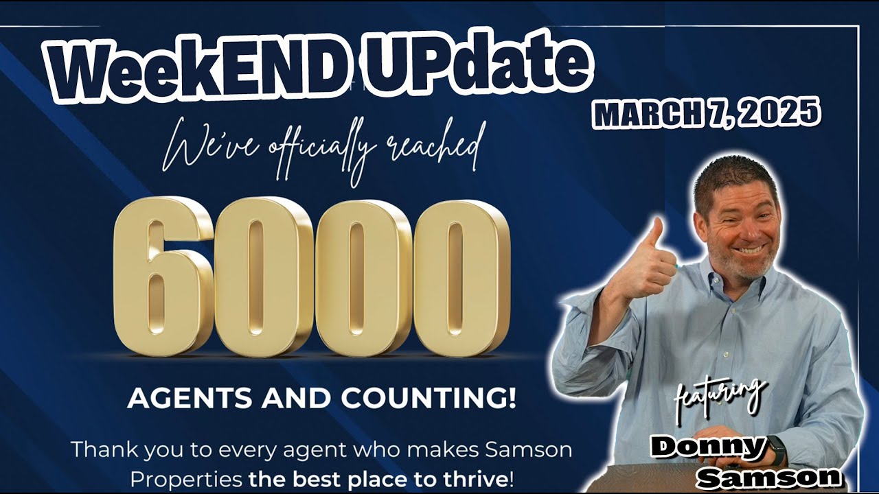 Weekend Update "The Spring Market has Sprung" Edition March 7, 2025 ...