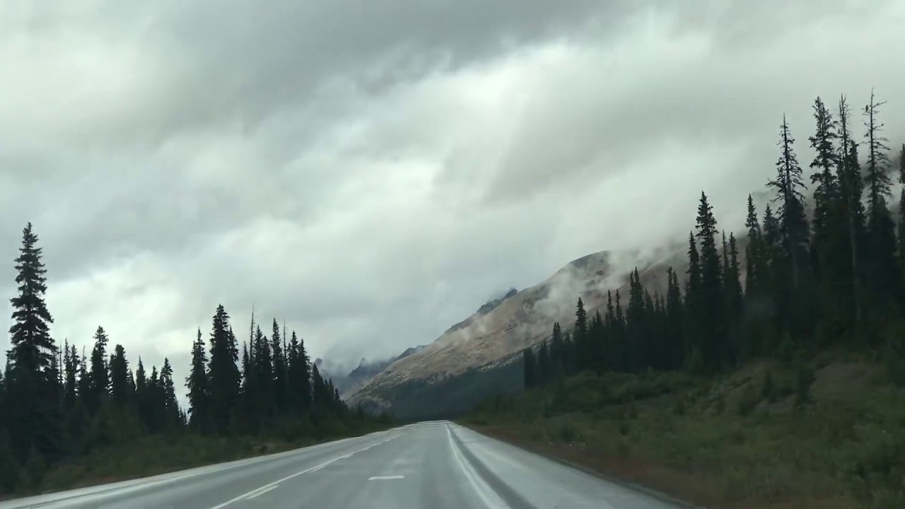 Beautiful view of jasper national highway - YouTube