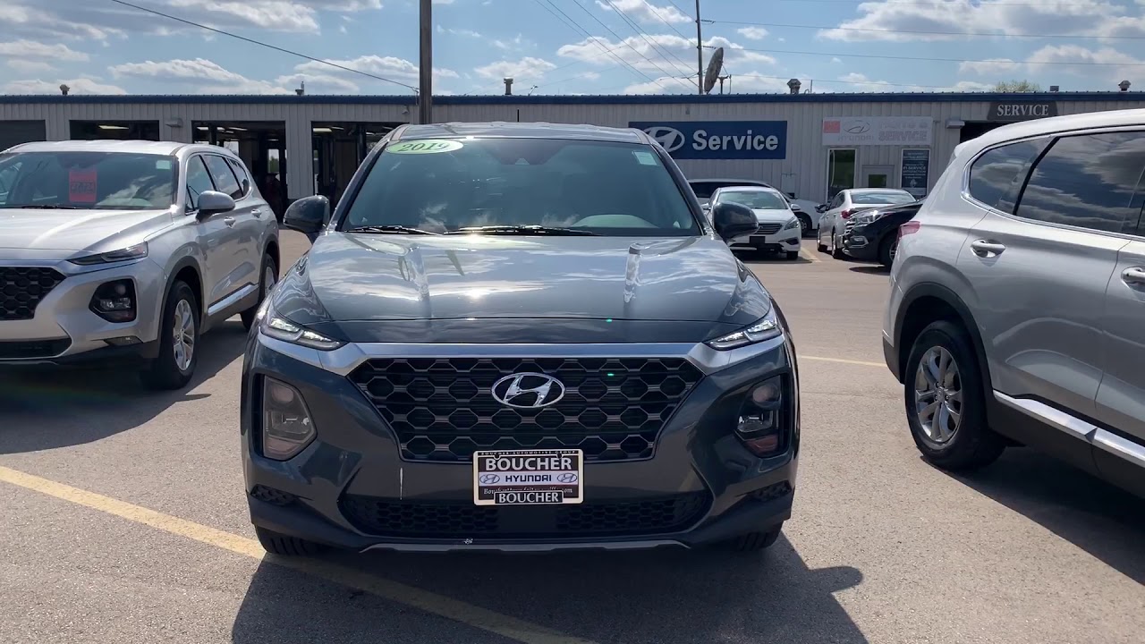 2019 Hyundai Santa Fe SE AWD - YouTube