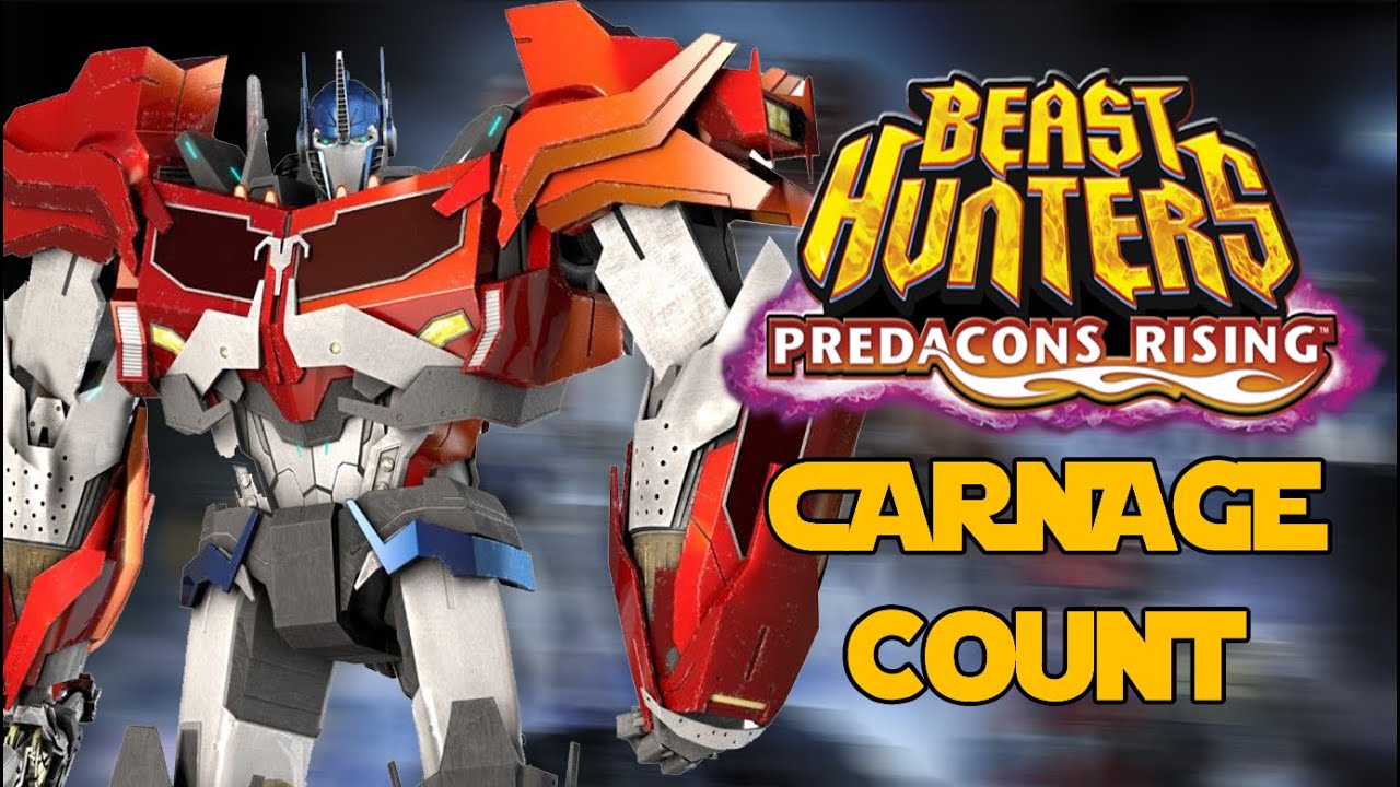 Transformers Prime Predacons Rising Carnage Count - YouTube
