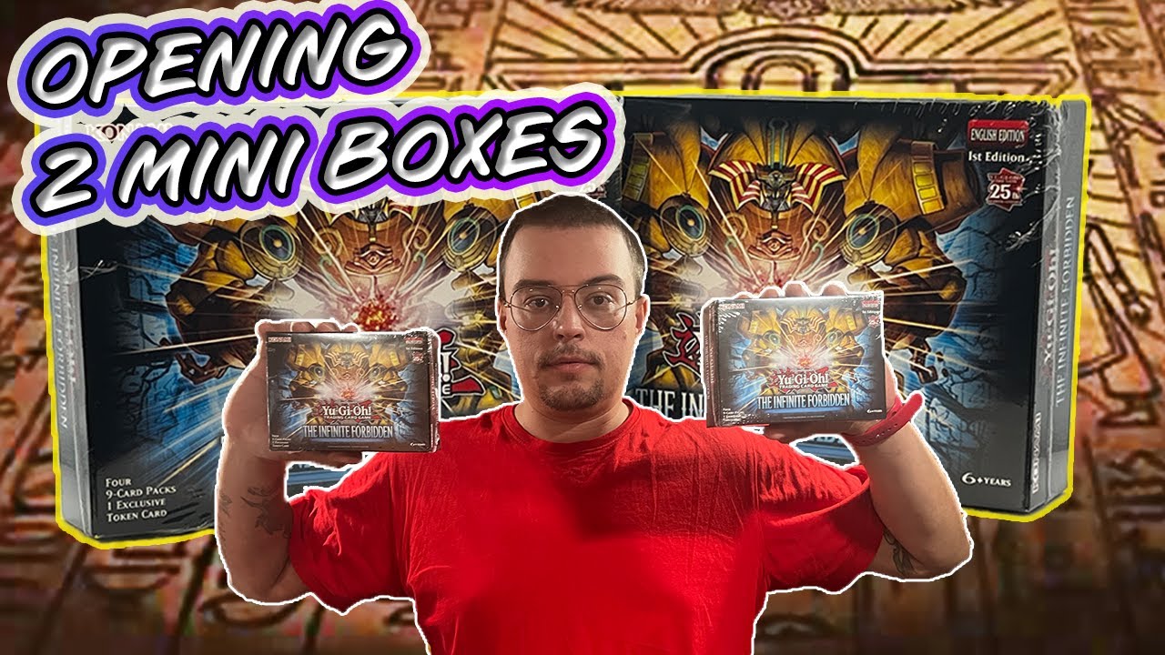 🎴 2 Mini Booster Box Opening: Infinite Forbidden | Token Hunt! 🎴 - YouTube