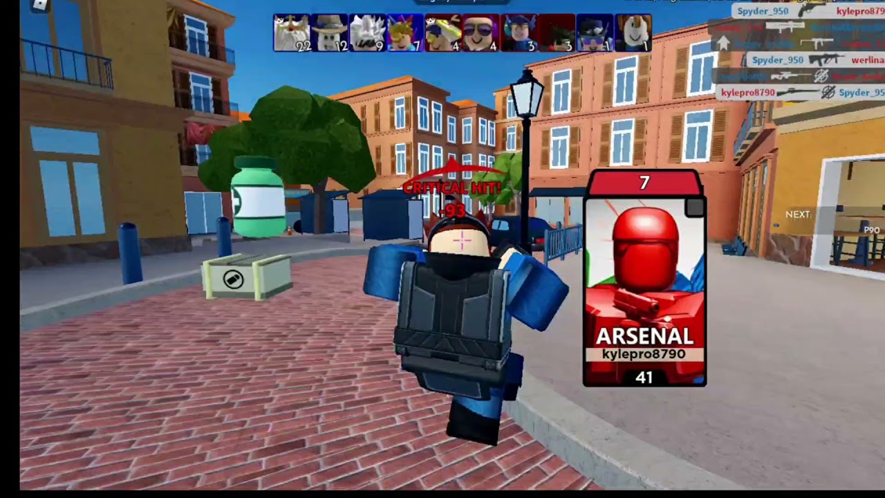 Roblox ARSENAL Gameplay ( Halloween boss fight!!! 🎃 - YouTube