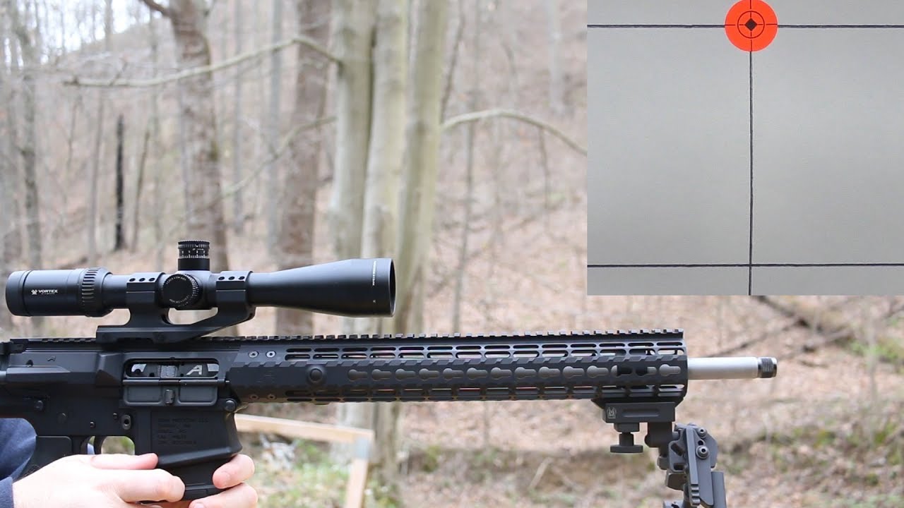 Aero Precision M5E1 - First Shots (AR-10) - YouTube