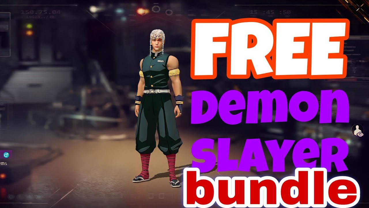upcoming free demon slayer bundle in #freefire bundle (dream guy Gaming ...