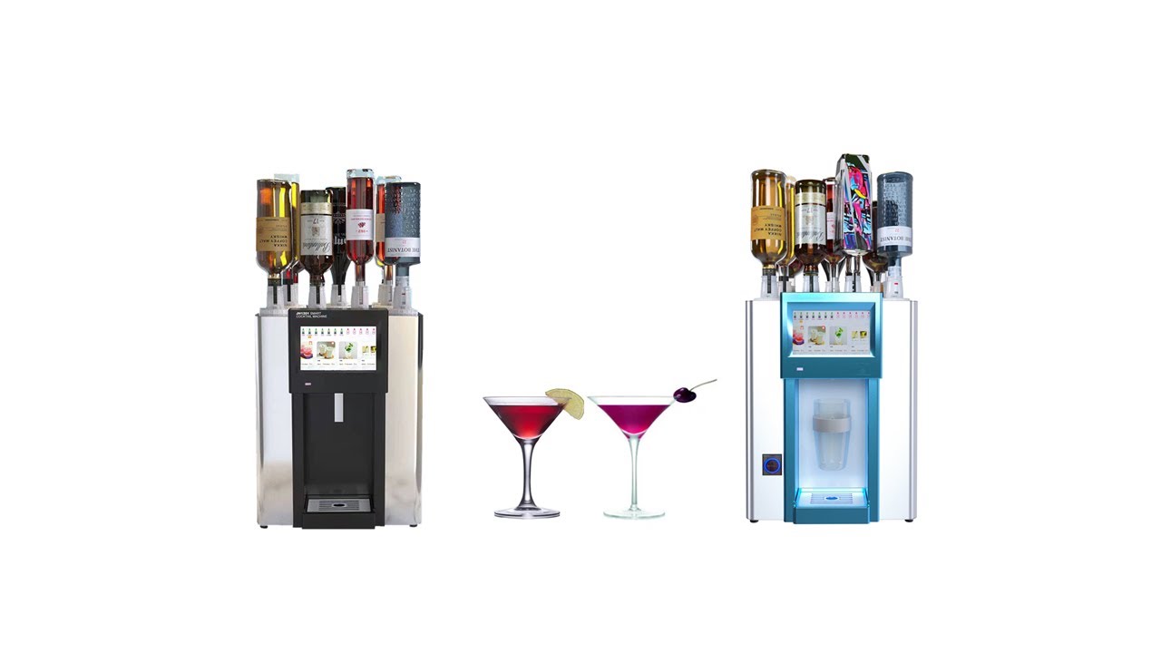 Smart Beverage Machine Liqueur Dispenser - YouTube