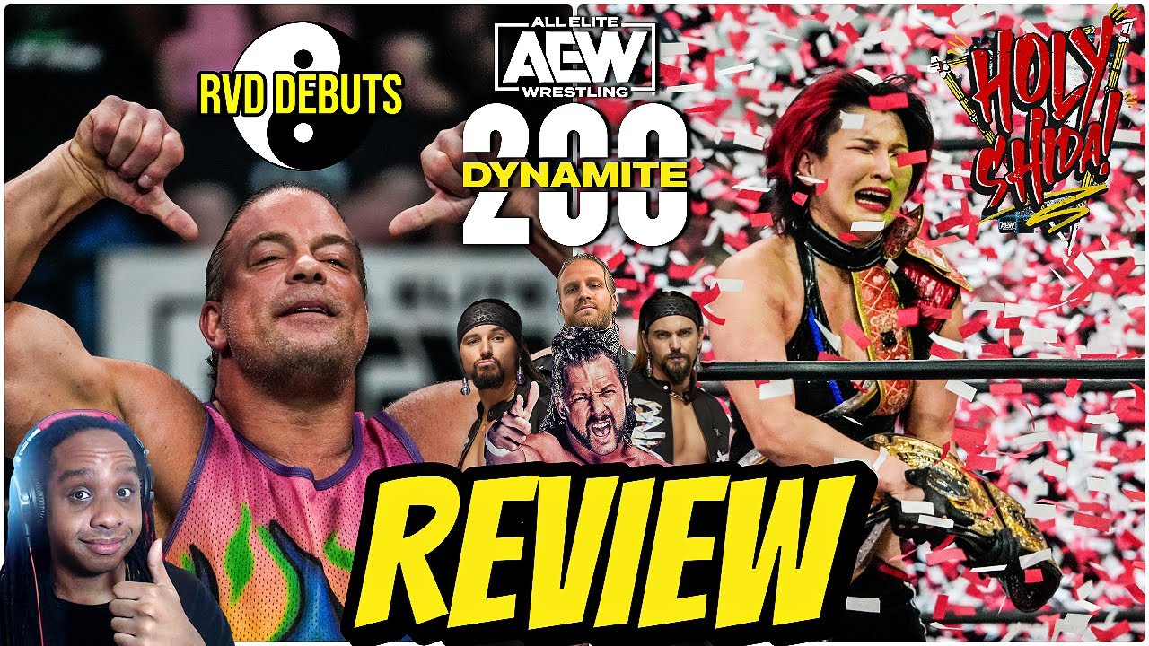 AEW Dynamite 200 Review: The Elite Sign New Deals, RVD DEBUTS, & SHIDA ...