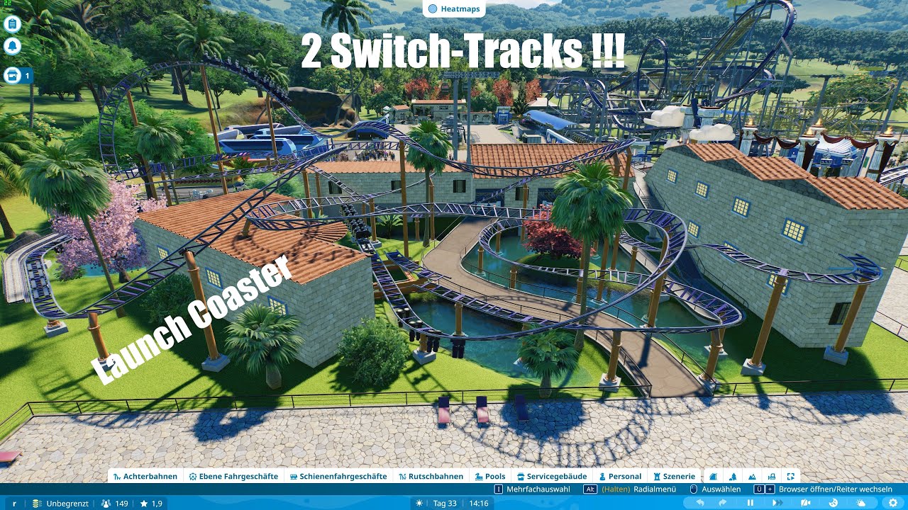 This Is My First Switch-Track Coaster | Planet Coaster 2 - YouTube