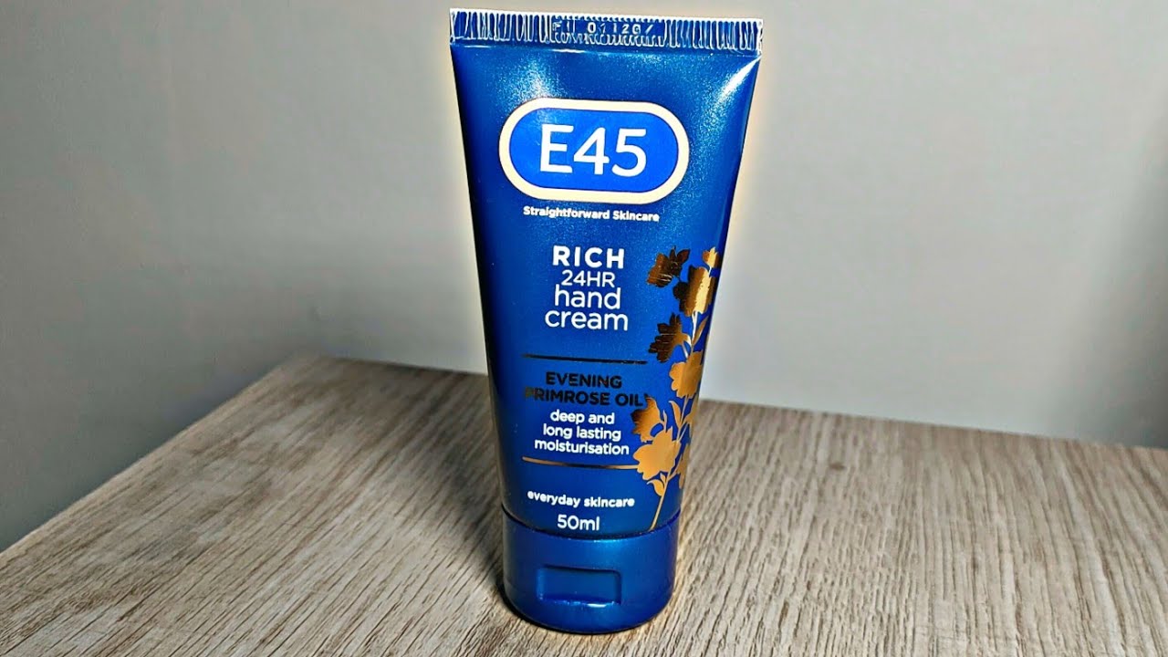 E45 Rich 24H Hand Cream (Review) - YouTube