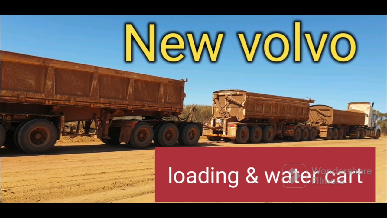 NEW VOLVO TRUCK || WATER CART | AUSTRALIA IRONORE || QUAD MINING ...