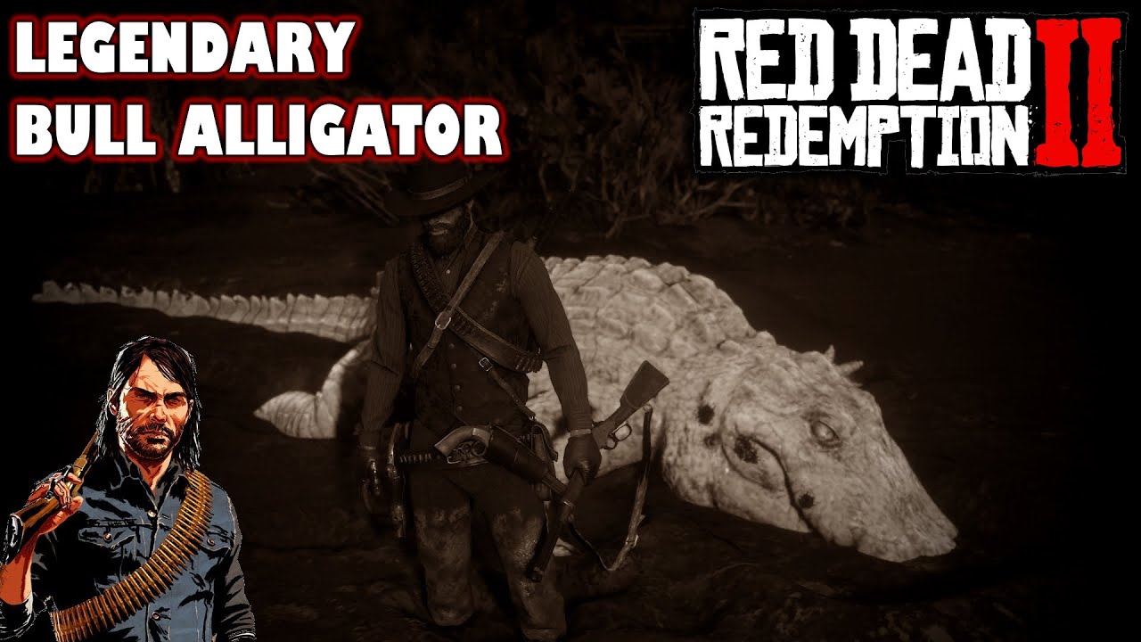 Legendary Bull Alligator - Red Dead Redemption 2 - YouTube