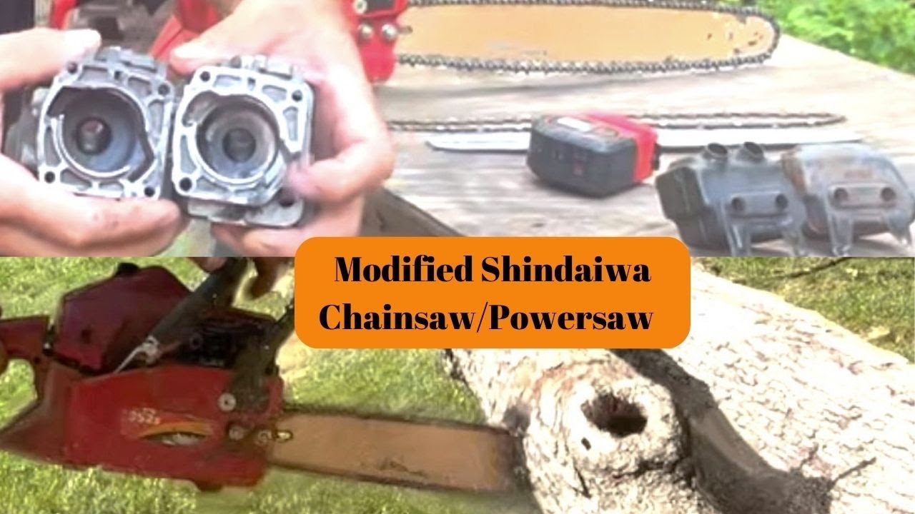 From Pinto to Porsche. How I Modified My Chainsaw and turned it into a ...
