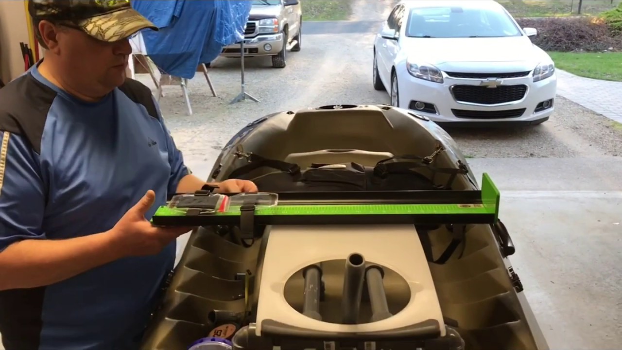 DIY Kayak Fishing Modification Ketch Platform - YouTube