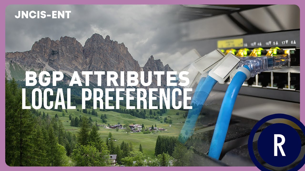 30b BGP Local Preference Explained in Junos | JNCIS-ENT Routing Tutorial - YouTube