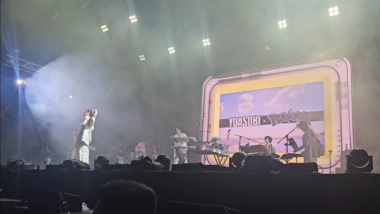 YOASOBIライブ - Biri-Biri Live(Hong Kong Clockenflap 01/12 2023) - YouTube