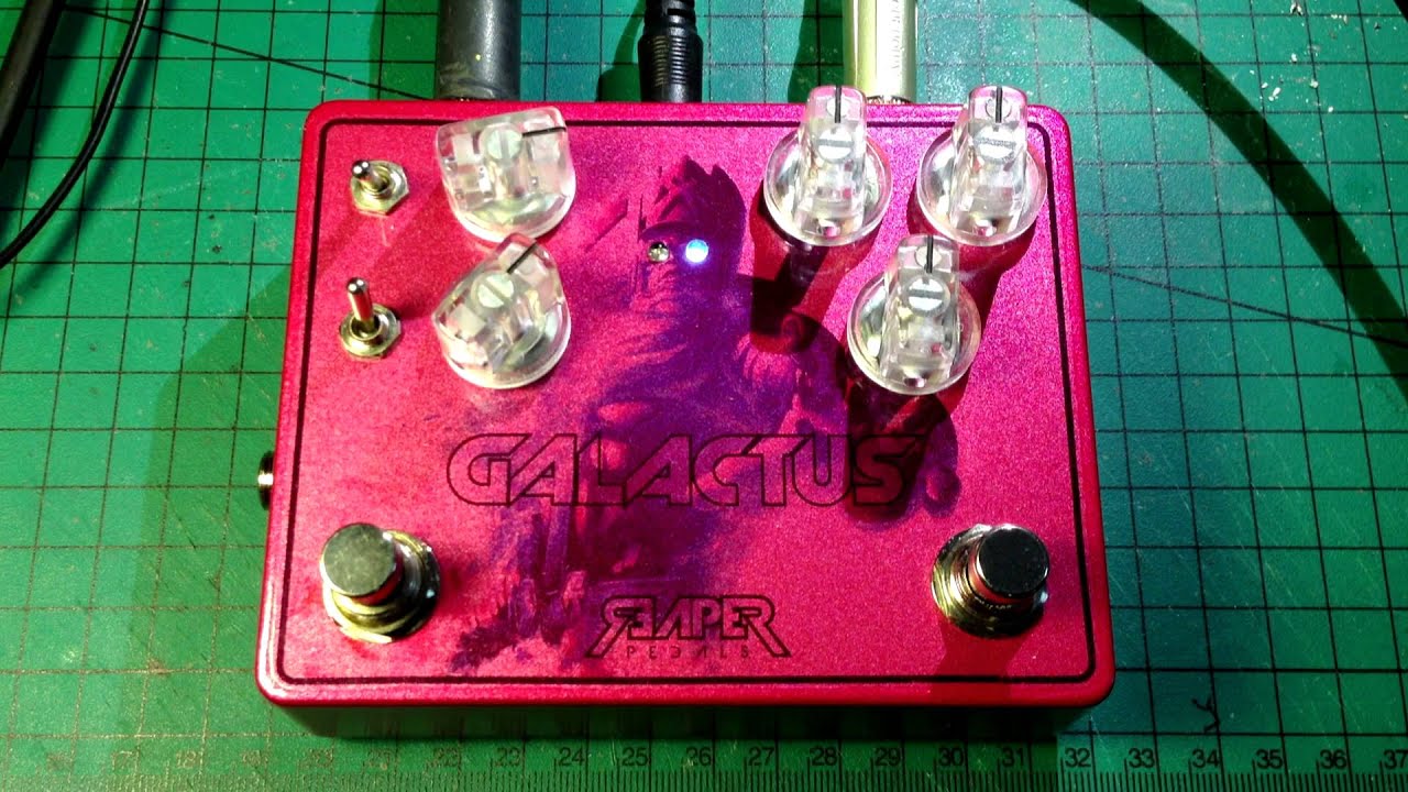 Reaper Pedals "Galactus" Chorus & Delay Demo - YouTube
