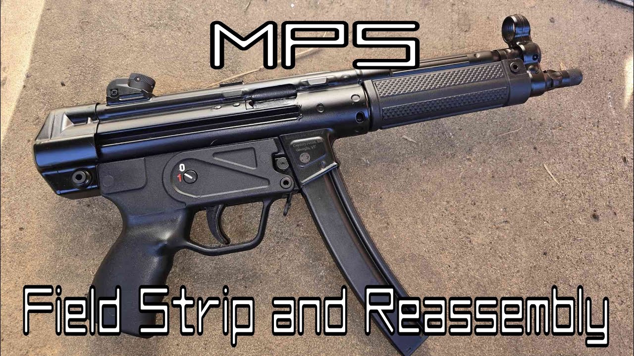 MP5 field strip. - YouTube
